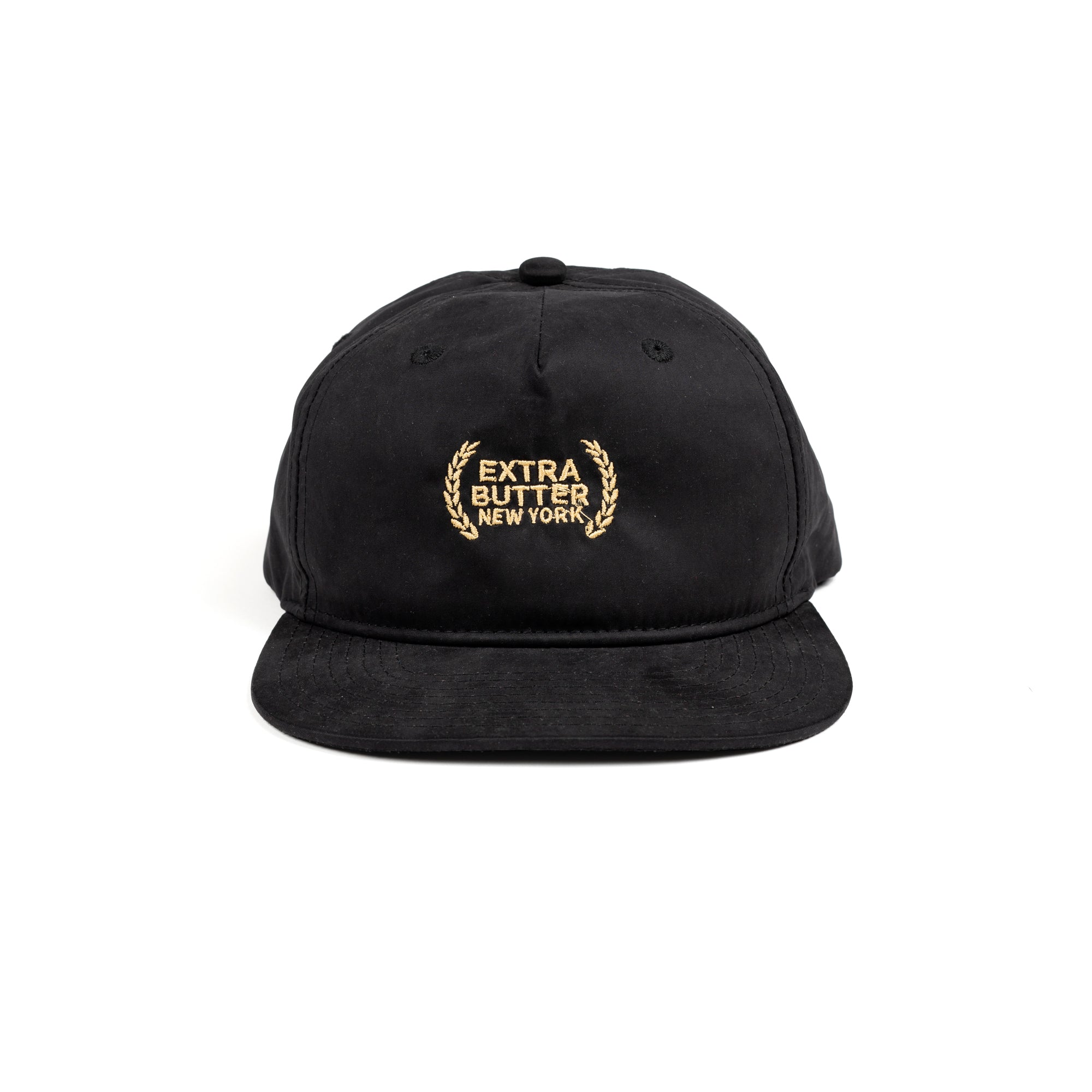 Buy Black Gold Embroidered Unisex Cap – Extra Butter India