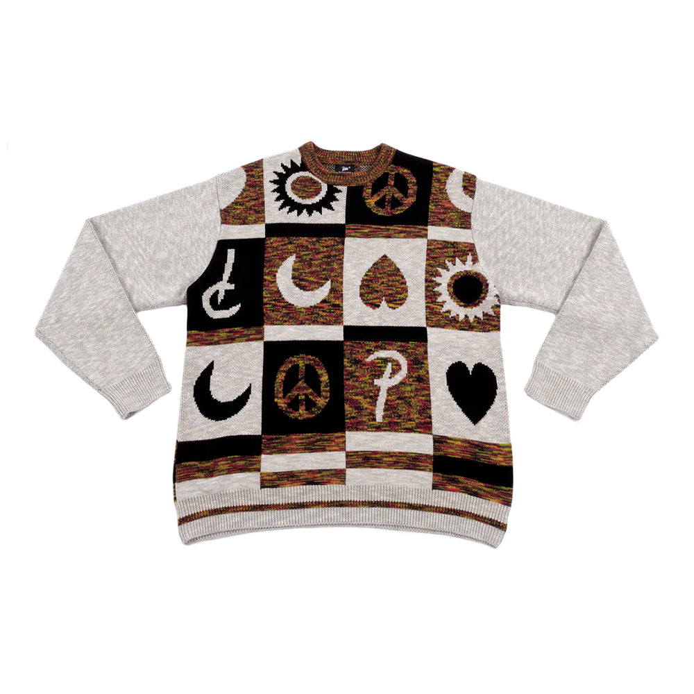 Buy Premium Patta Mens Jacquard Crayon Knitted Sweater Online – Extra ...